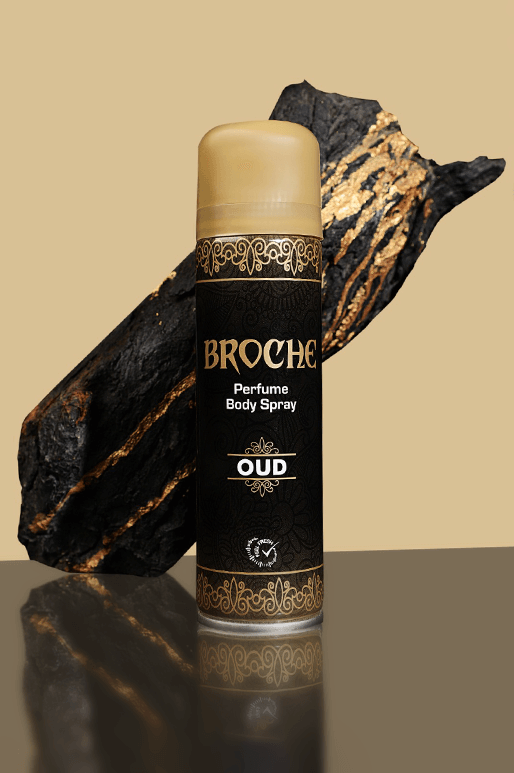 Broche Oud Body Spray 150ml - Luxurious & Long-Lasting – Broche Pakistan