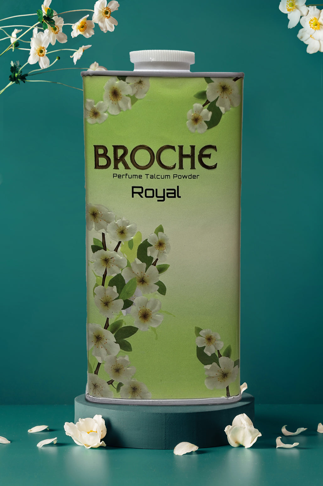 Buy Broche Royal Talcum Powder – Luxurious Freshness All Day